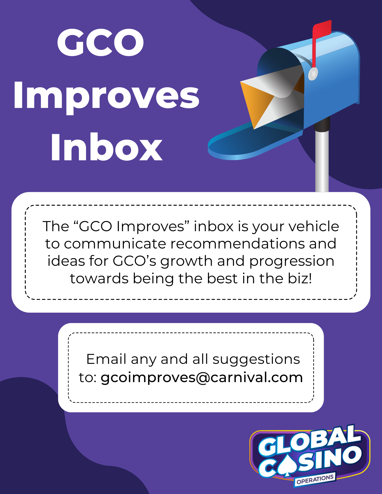 GCO Improves Inbox – Ocean Players Club