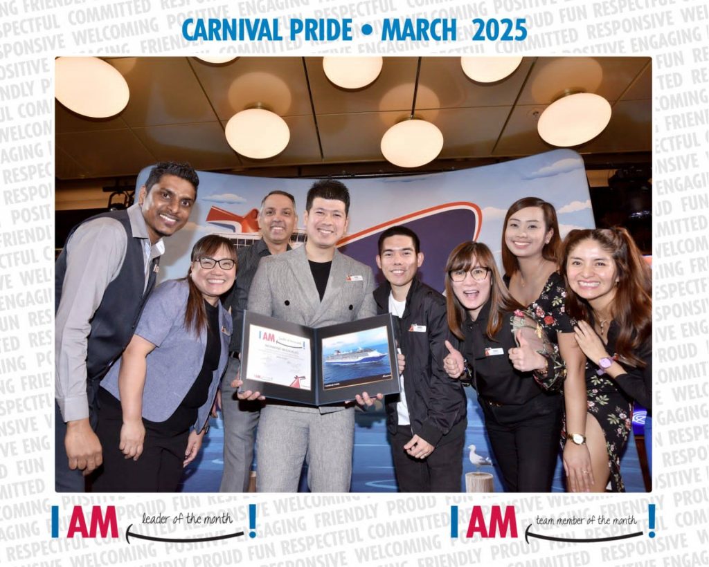 Carnival Team Leader of the Month – Ocean Players Club